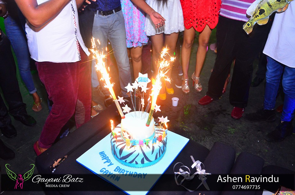 Gayan Srimal's birthday celebration