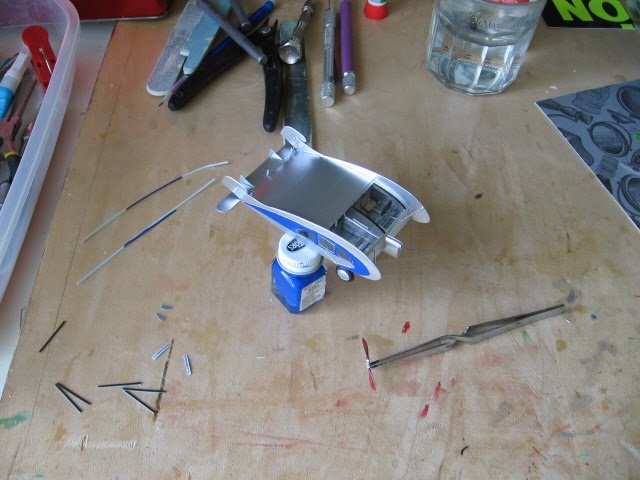 Wings of Intent: Scratch-built 1/72 Horton Wingless Prototype-1950