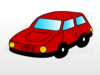 Printable Dotted Drawing Pictures: Car Dotted for kids