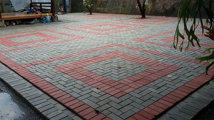 50 Contoh Gambar Motif Paving Block Terbaru - Model Desain Rumah Minimalis
