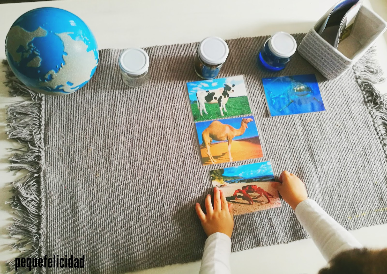 PEQUEfelicidad: APRENDO GEOGRAFÍA CON MONTESSORI: Actividades y ...
