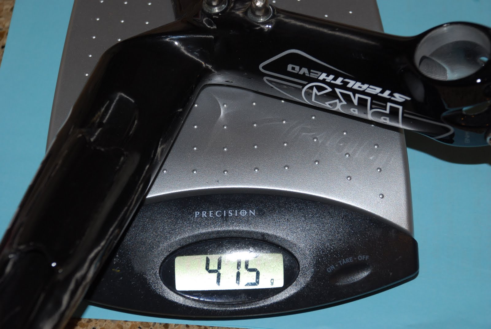 Tony's Cycling Blog: Pro Stealth Evo Carbon Handlebar review