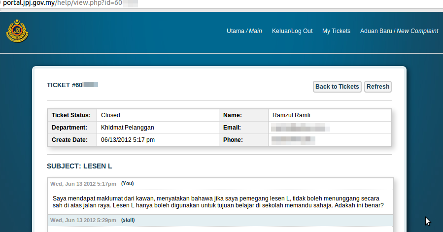 JPJ: Lesen L untuk motorsikal sah untuk ride atas jalan raya | Ramzul ...