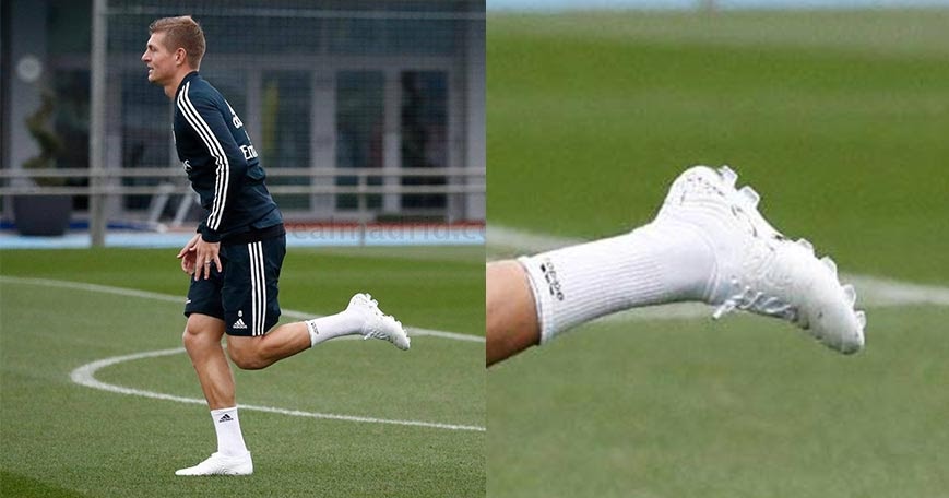 Toni Kroos Receives Custom Whiteout Adidas Copa 19 Boots - Footy Headlines
