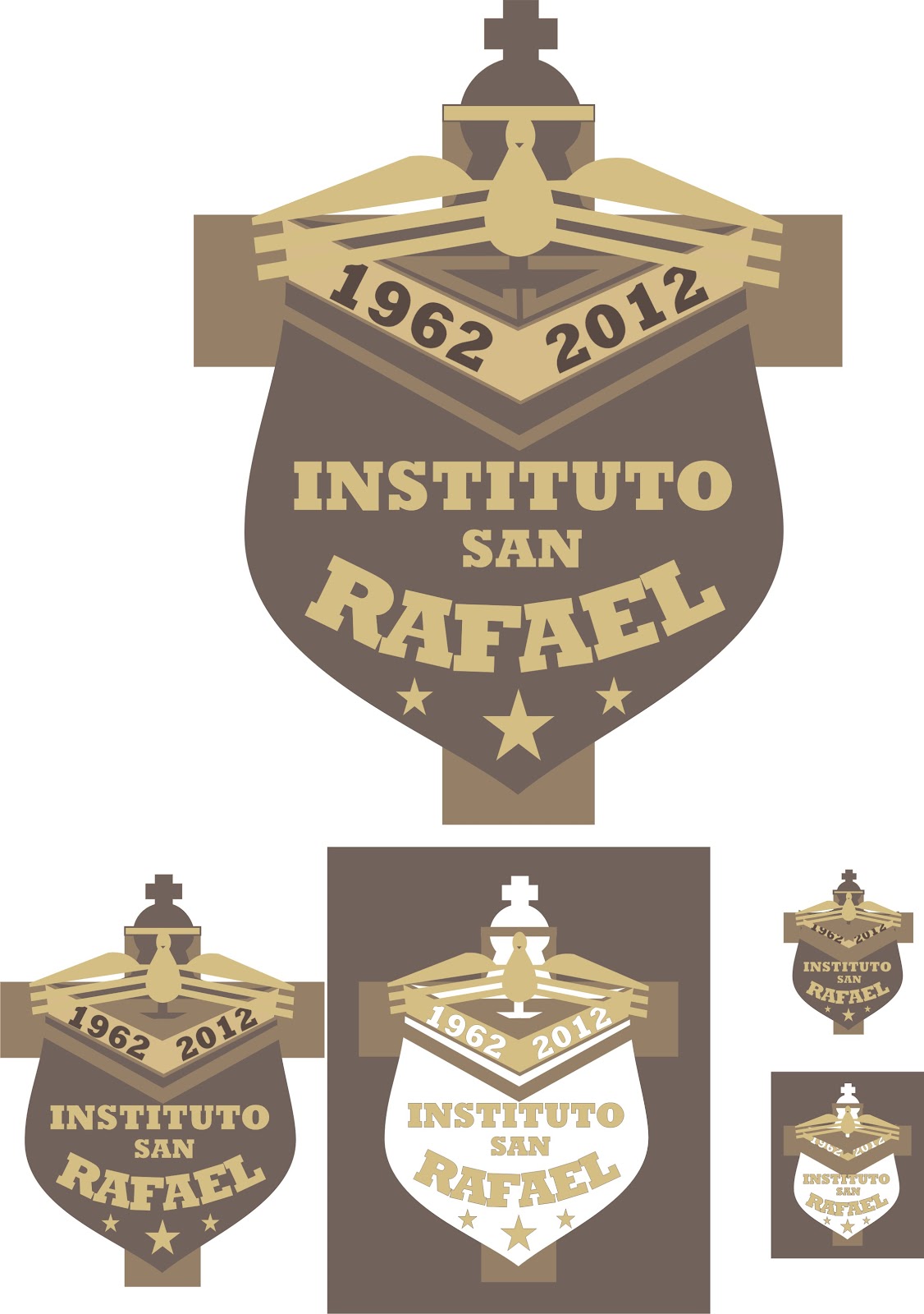 Instituto San Rafael.: Logo del Instituto.