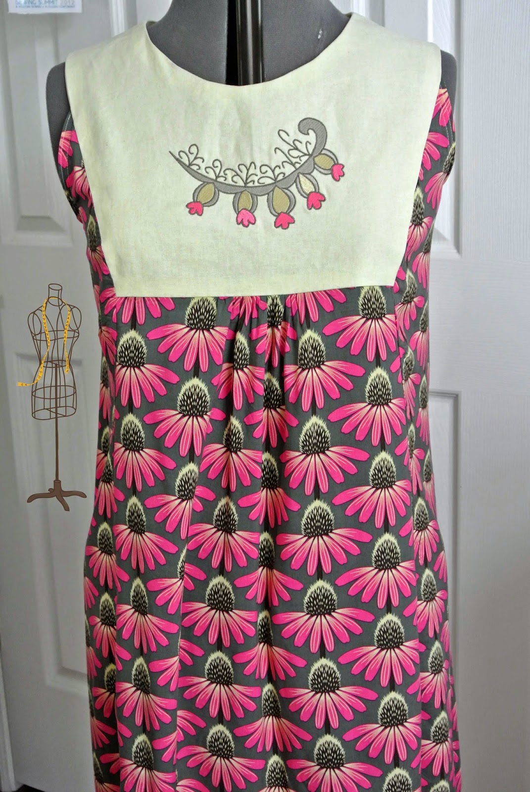 a notion to sew: Pretty Potent Portrait Dress