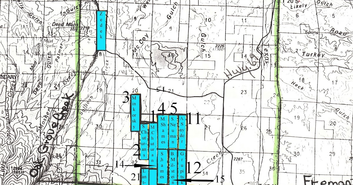 Cotopaxi Colony - my genealogy research tips and hints: Plot maps