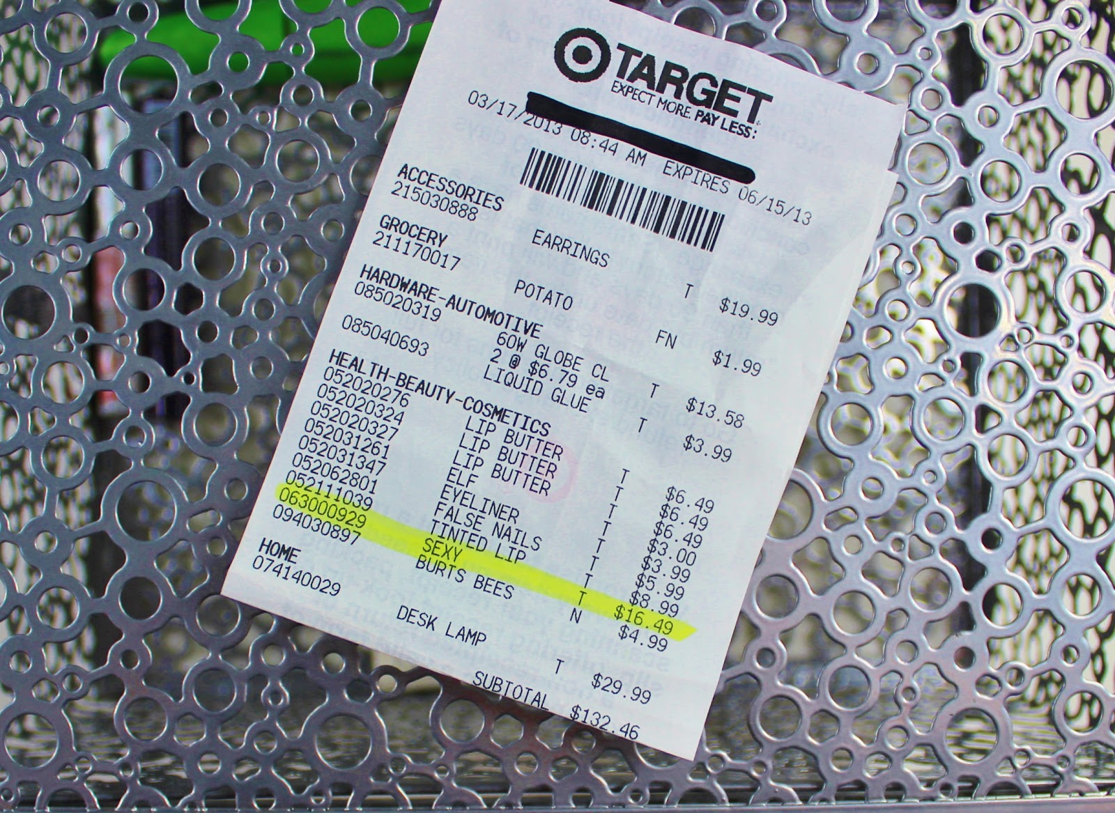DancingWithDragQueens: Reciept Fun With Target!