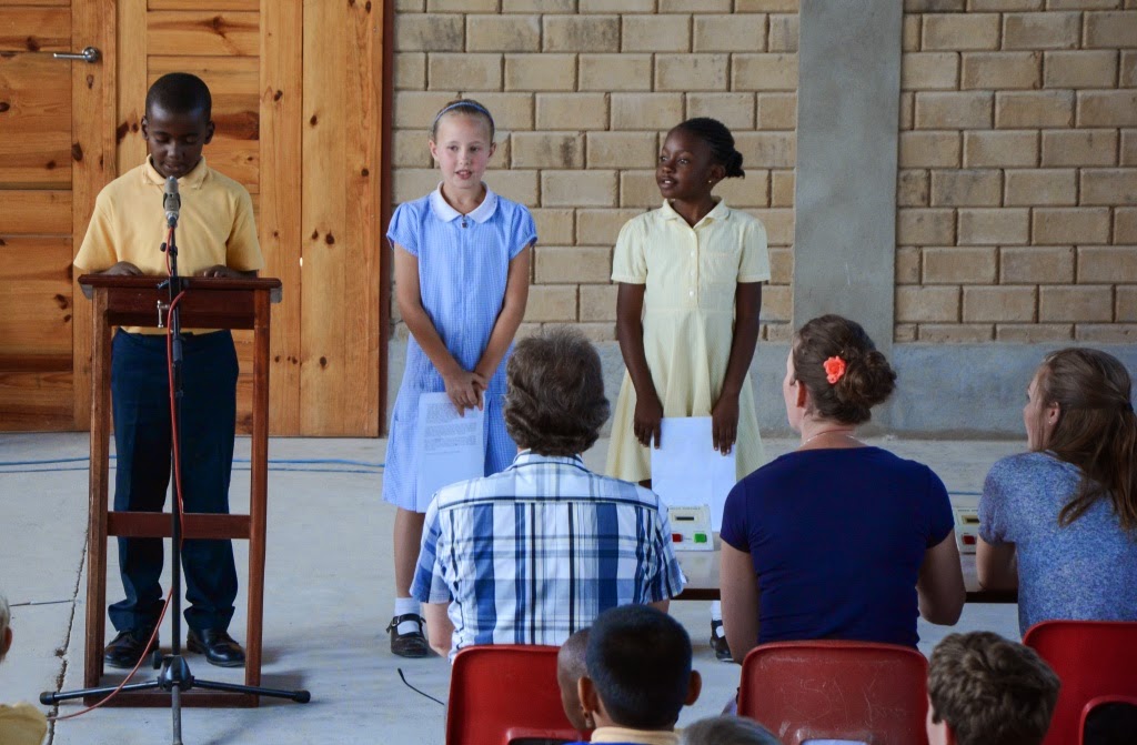 Amano Christian School: Primary Public Speaking