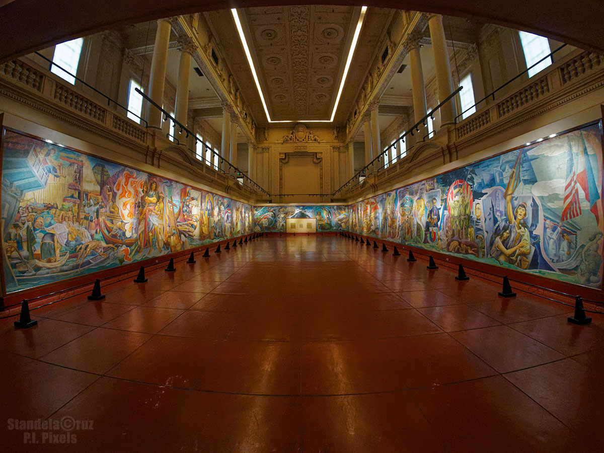 Philippinewide: 'Botong' Francisco's "History of Manila" thru my lens...