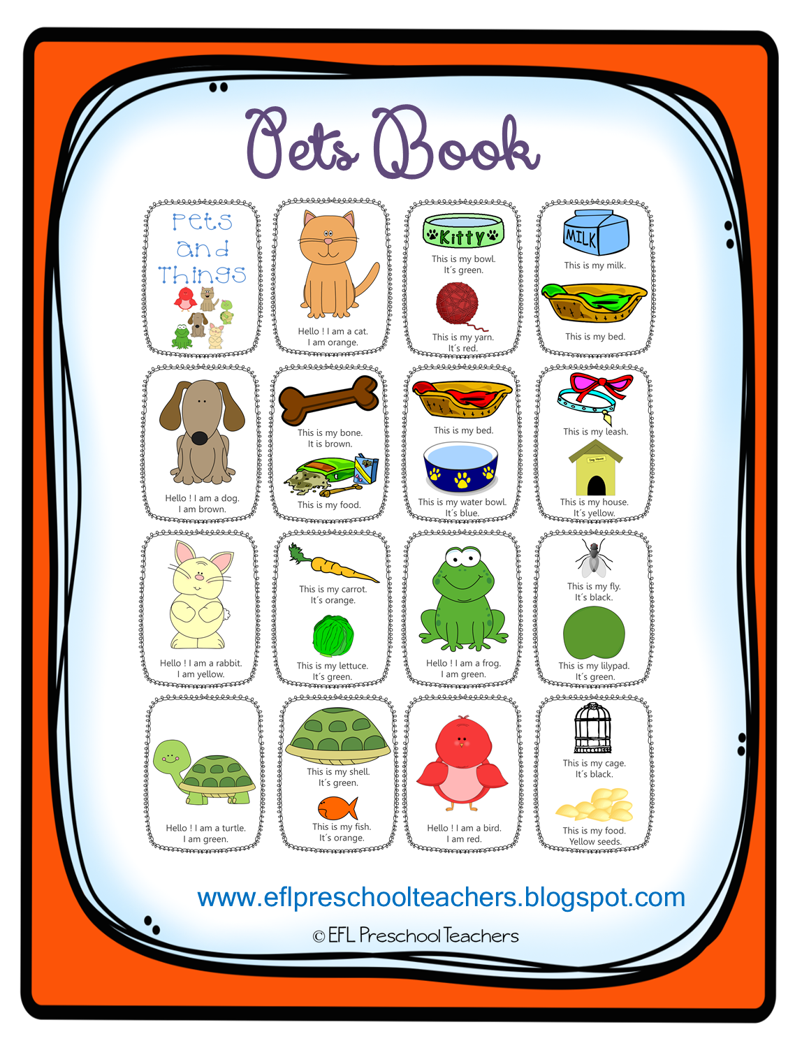 ESL EFL Preschool Teachers Pet Activities For Preschool ELL esl-efl-preschool-teachers-pet-activities-for-preschool-ell