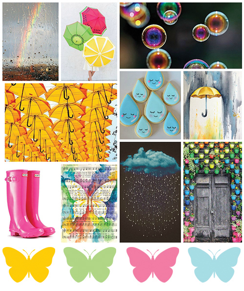 Pink Ink Originals: BRI April Mood Board {Reverse Confetti}