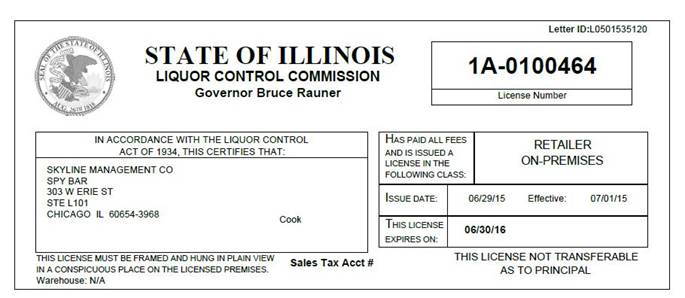 CWB Chicago: Officials: For 20 Months, Spybar Had No State Liquor ...