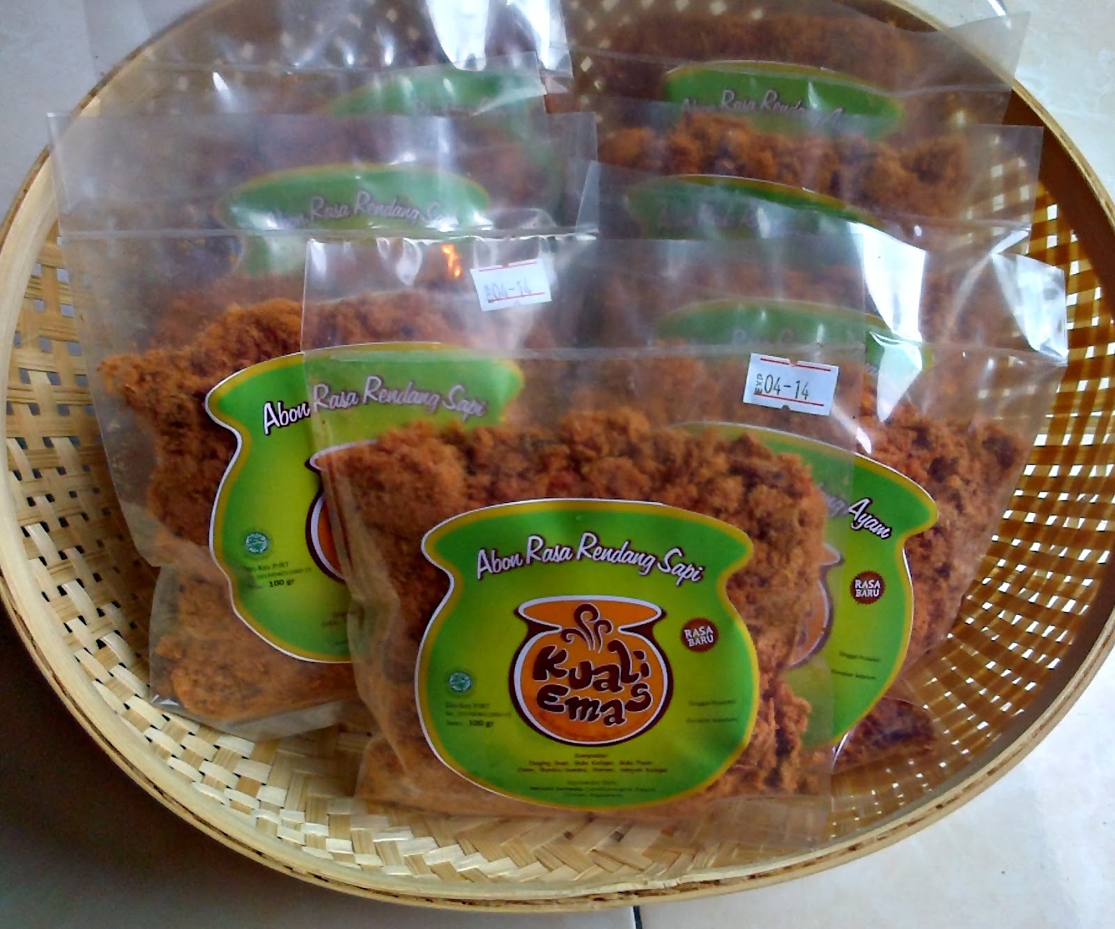 Kuali Emas: Abon Rendang Kuali Emas