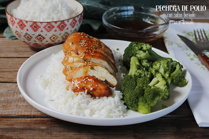 Pechuga De Pollo Con Arroz