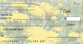 Free Clipart N Images: Printable Pretend Checks For Kids