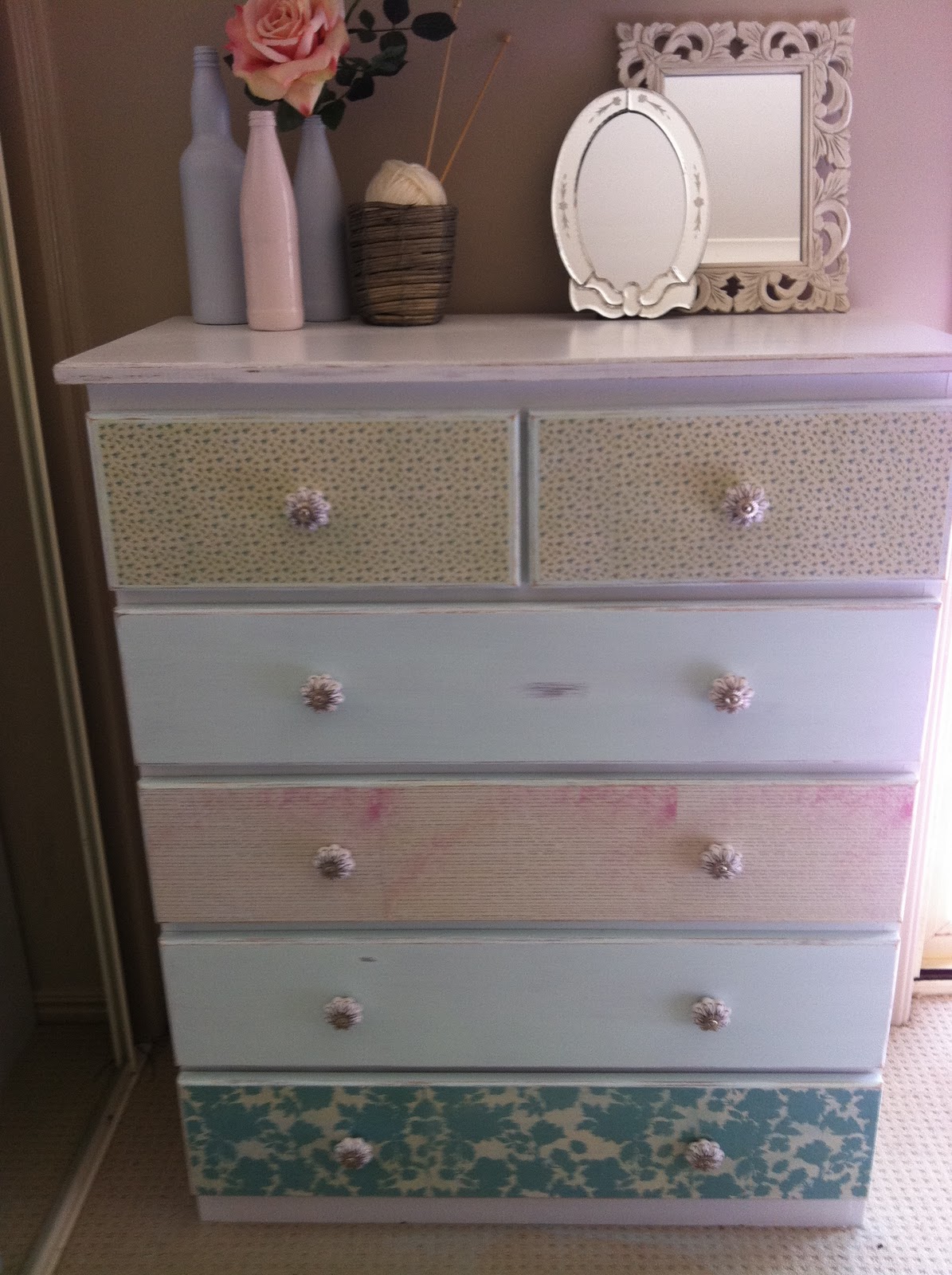 How To Decoupage Chest Of Drawers at Crystal Yazzie blog