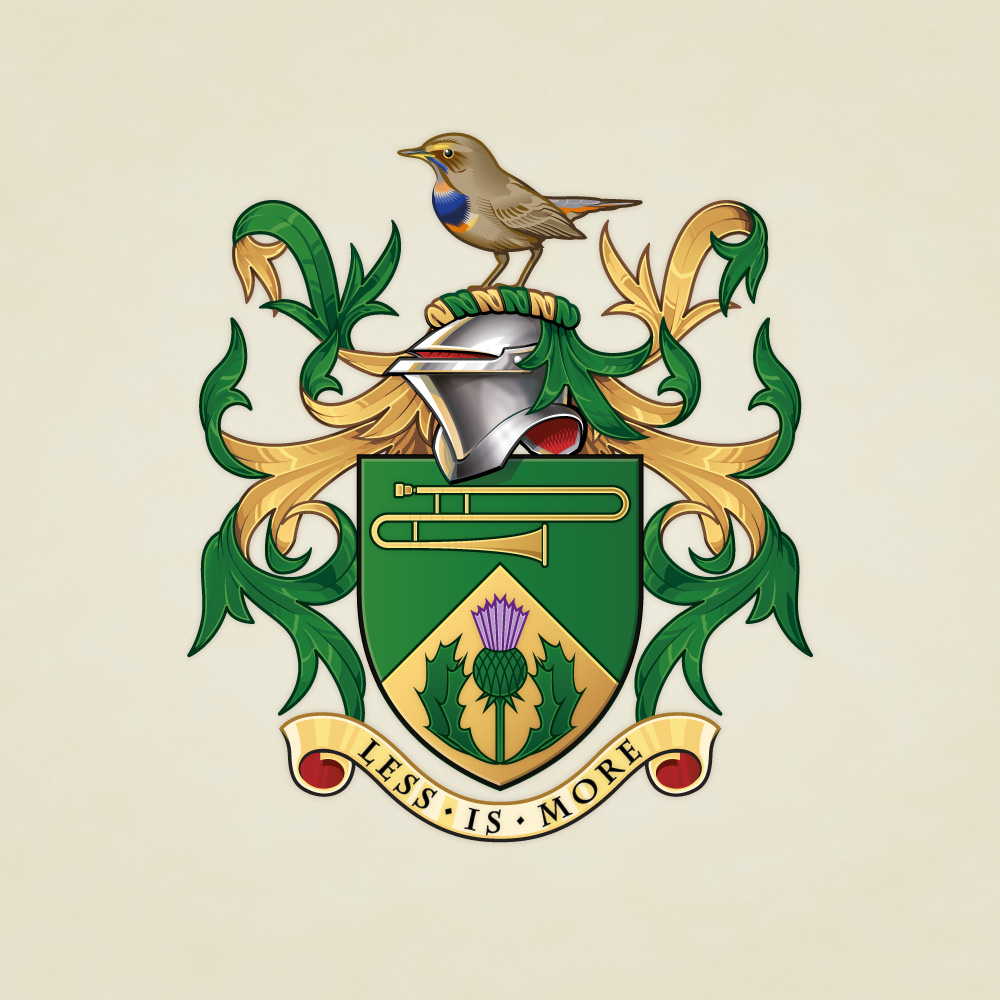 Laird Sky: A new emblazon with a College of Arms design...