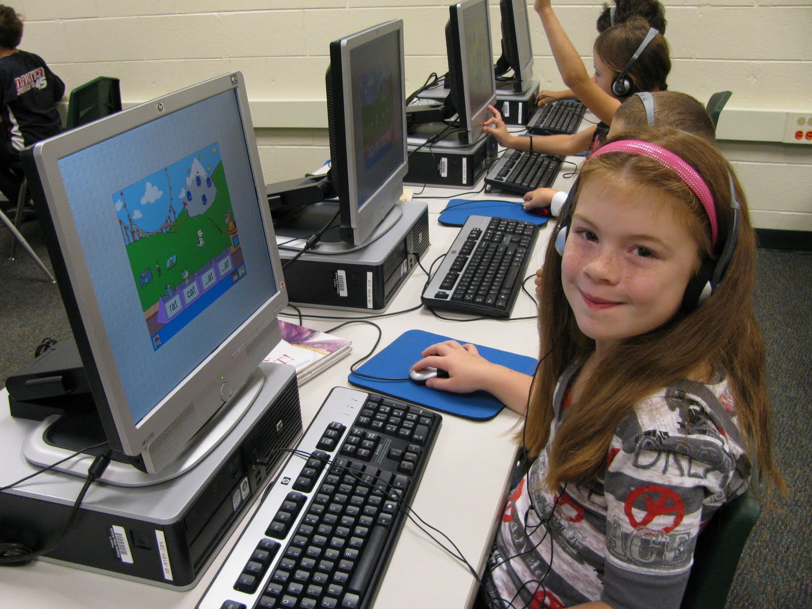 First Grade Gallery- Lessons for Little Learners: Computer Lab