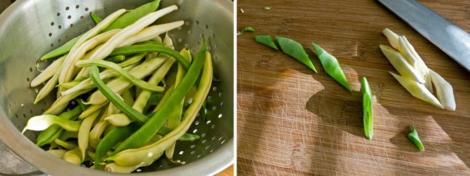 Cooking Weekends: String Beans Braised in Apple Cider
