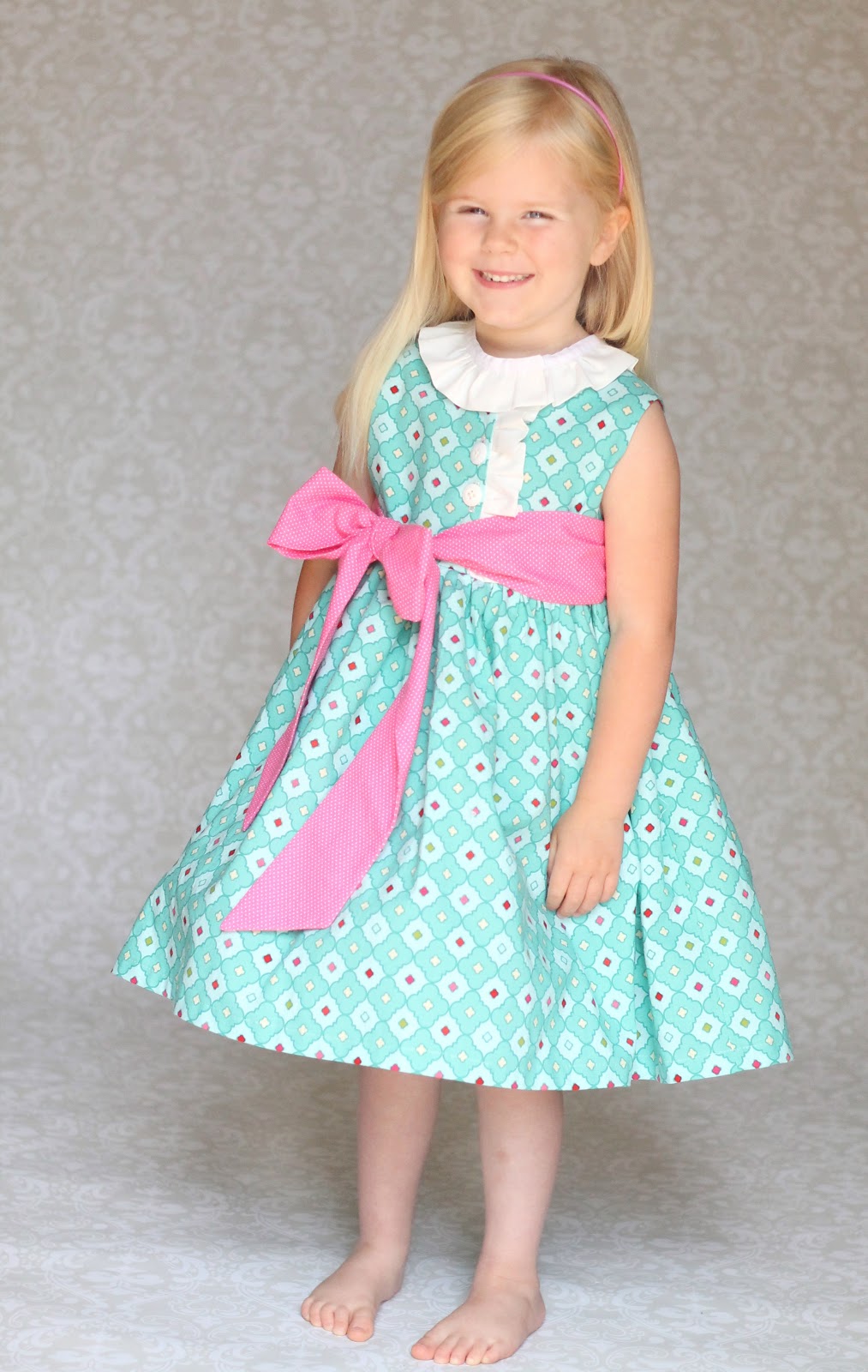 Miss Matilda Dress and Top Pattern: Testers - The Cottage Mama