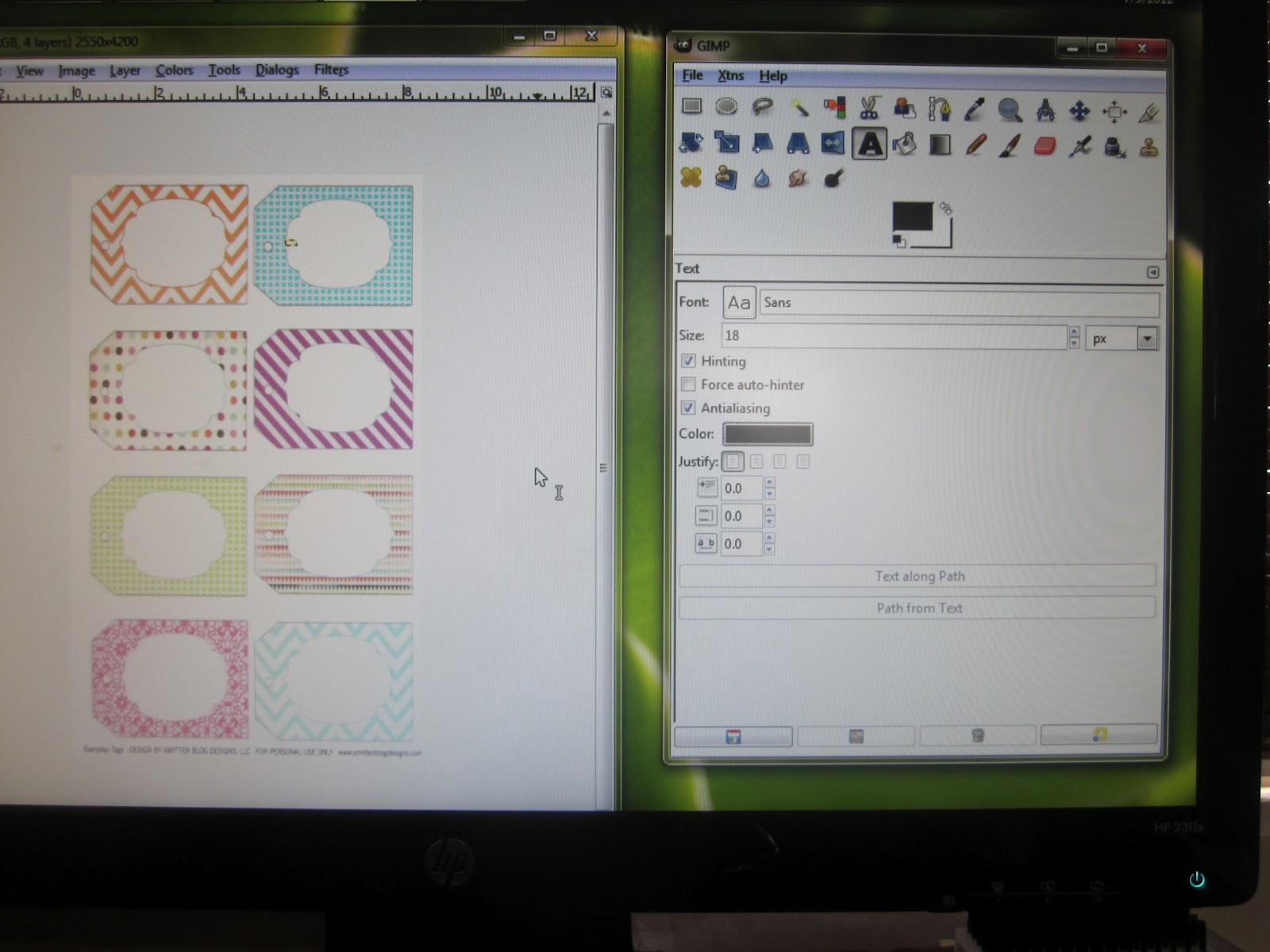 Fairytale nonsense: Easy, do-it-yourself labels and gift tags using ...