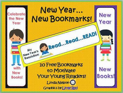 Primary Inspiration: Bookmarks Freebies for the New Year!