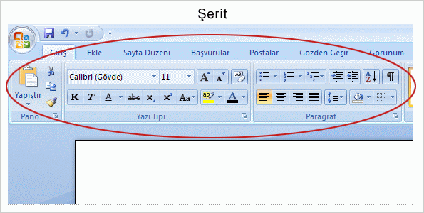 Microsoft Office Word 2007: Giriş ve Ekle Menüsü İşlemleri