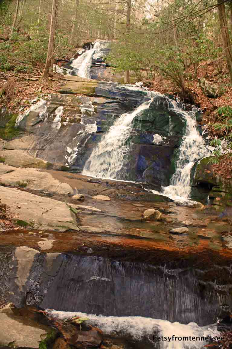 JOYFUL REFLECTIONS: Fall Branch Falls, near Blue Ridge, GA