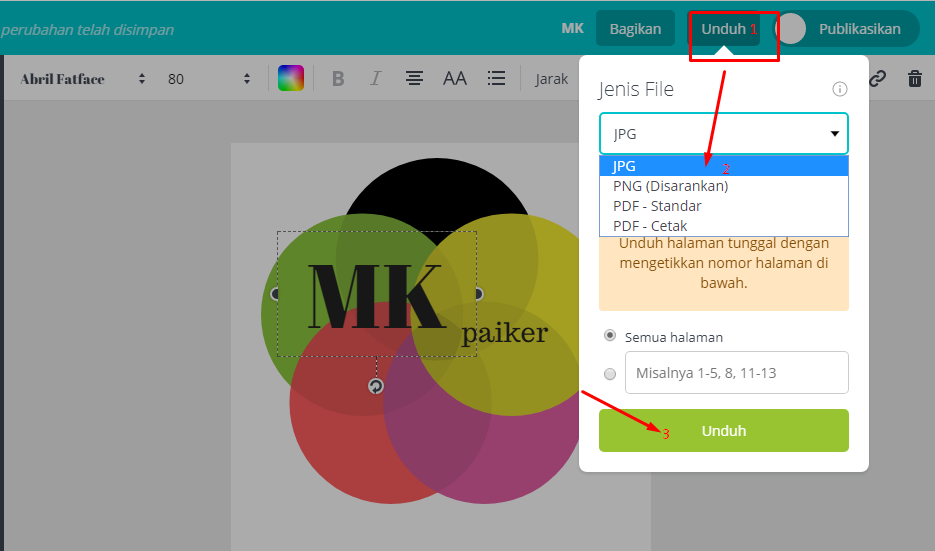 Tutorial membuat logo di web simpel,mudah dan cepat - MKpaiker