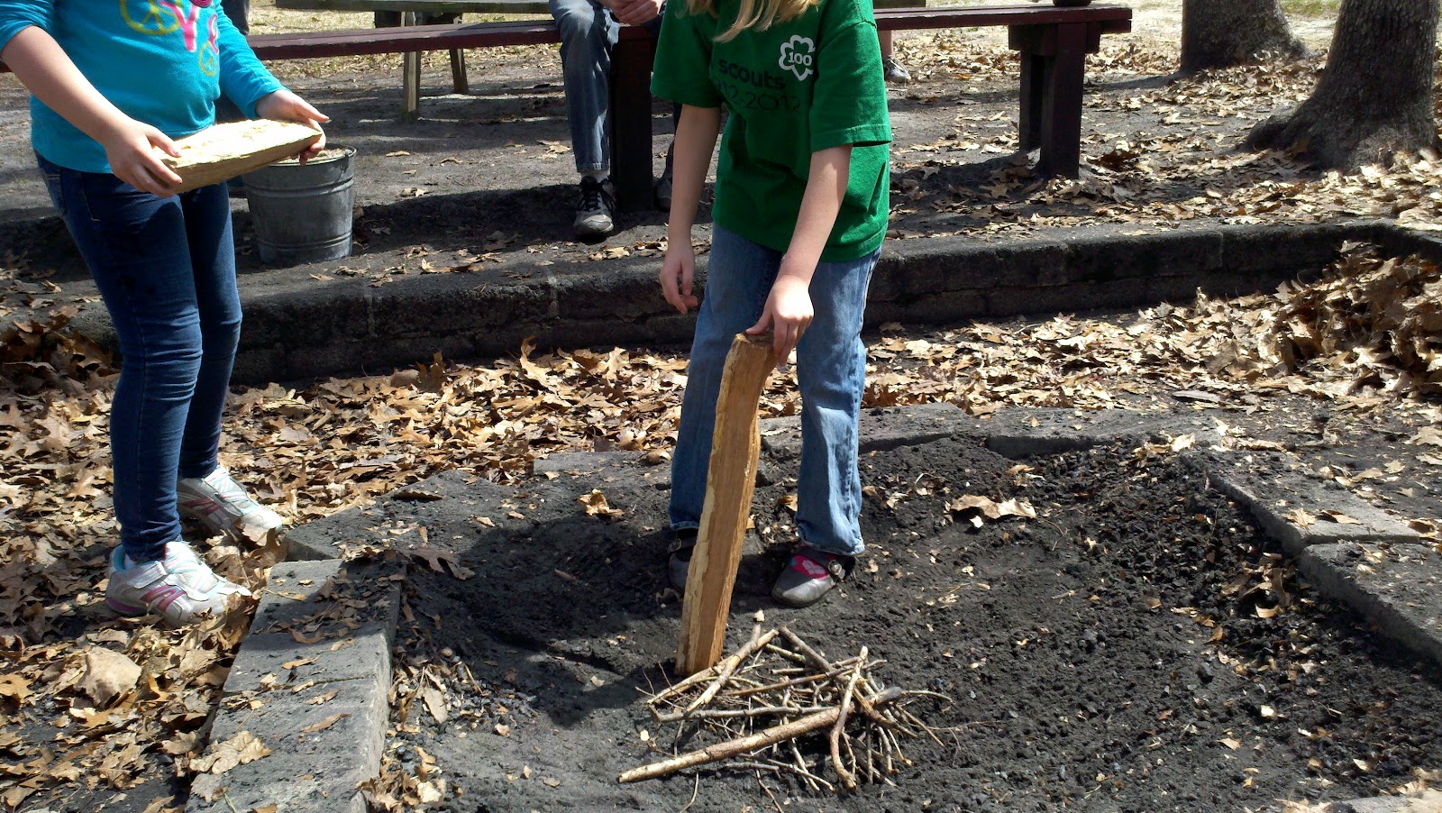 Our Girl Scout Adventures: Healthy Edible Campfires