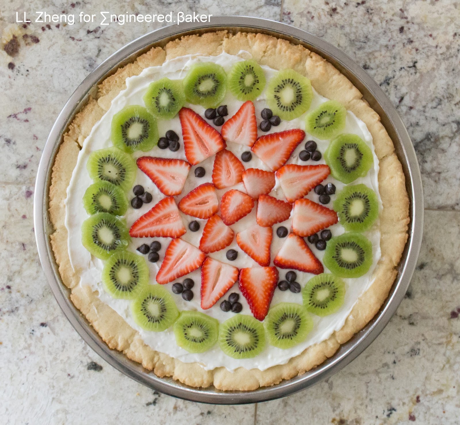The Engineered Baker: The Fruit Pizza {and a Book Review}