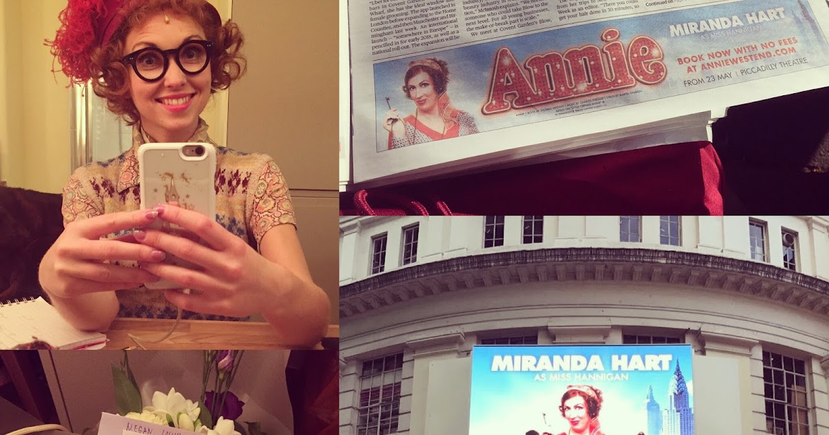 Megan Louch: 1st Preview of Annie. Twitter: @MegLouch_x