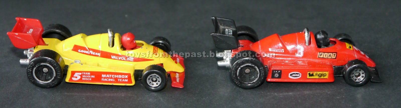 Toys from the Past: #913 MATCHBOX - F1 RACER (Nr. 74) (1984)