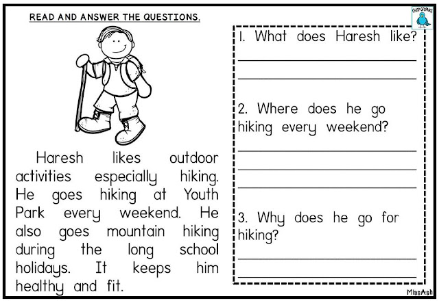 English Activities : Textos pequenos e fáceis em inglês para interpretação