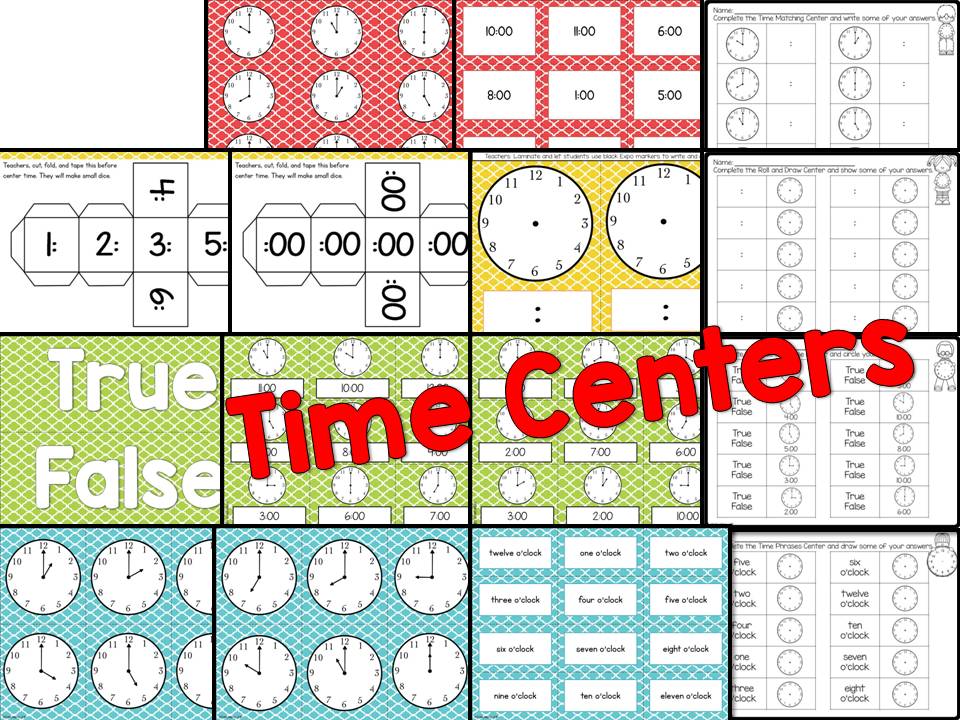 Clocks And Telling Time Ideas