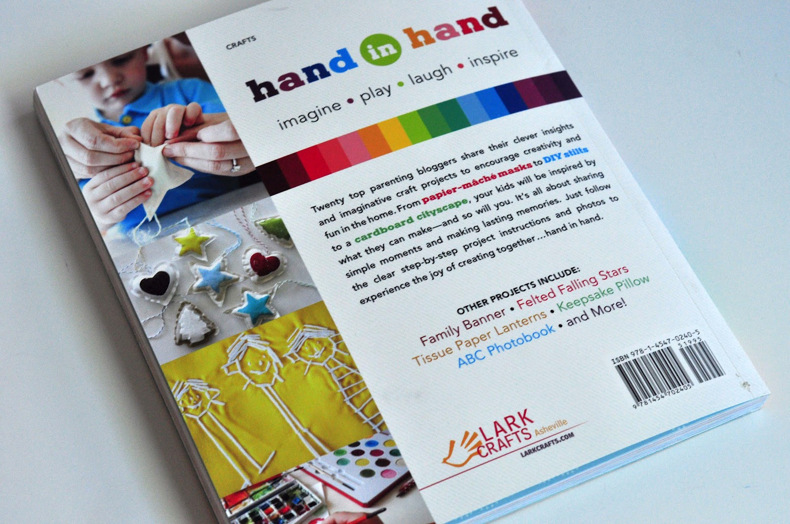 Aesthetic Nest: Review: Hand in Hand--Crafting with Kids (Book Giveaway ...