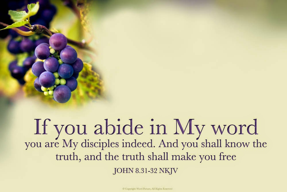 The Living Way: YOU ARE MY DISCIPLES INDEED