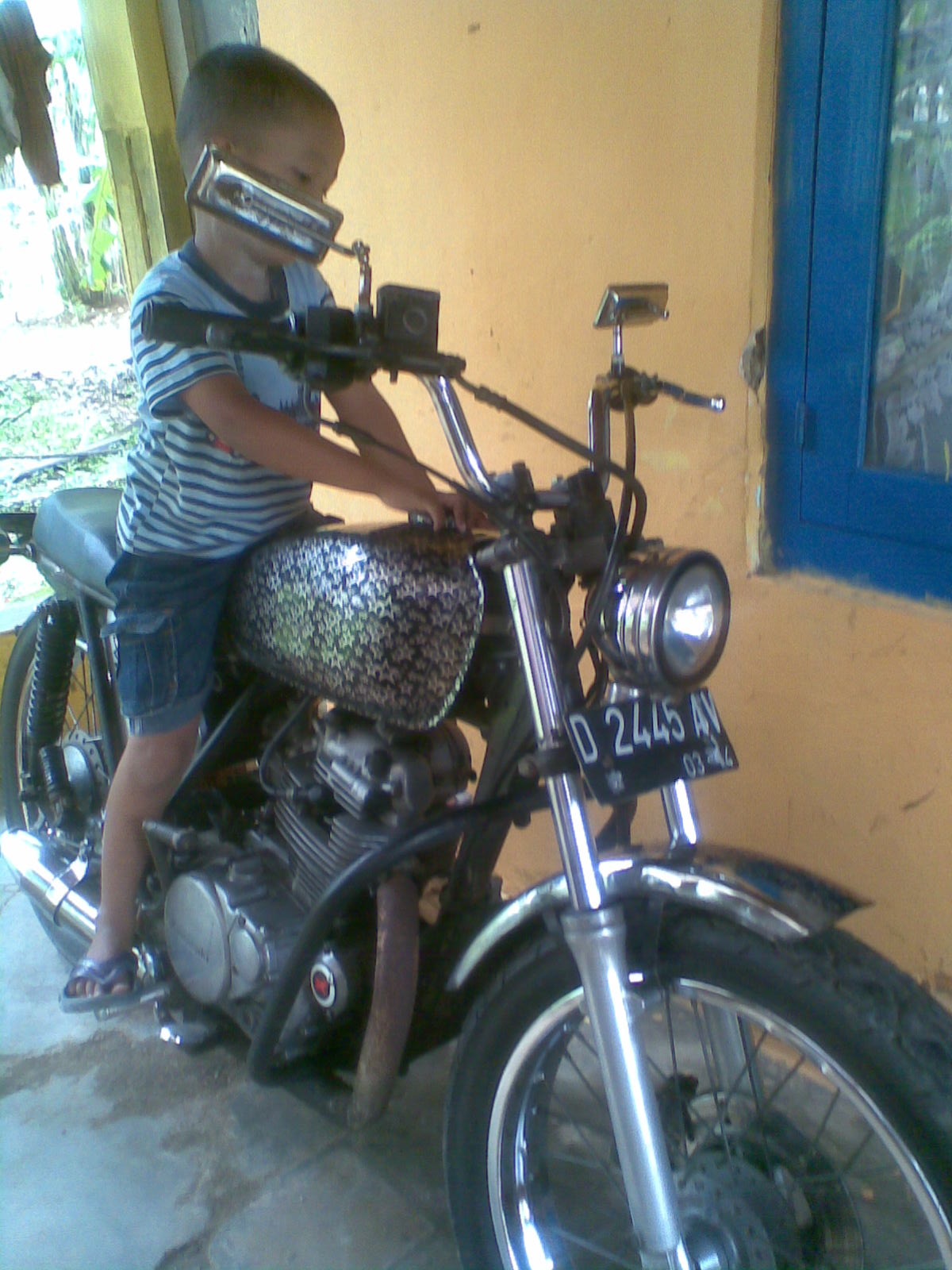 Motor Jadul BInter Merzy 1982 platina | Referensi Harga Motor Bekas