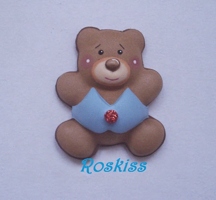 El Atelier de Roskiss: Ositos en foamy