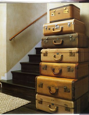 common ground : Vintage Inspiration Friday: #53 Stacked Suitcases