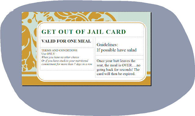 Fitness Training for Life and Adventures: Get Out of Jail Card
