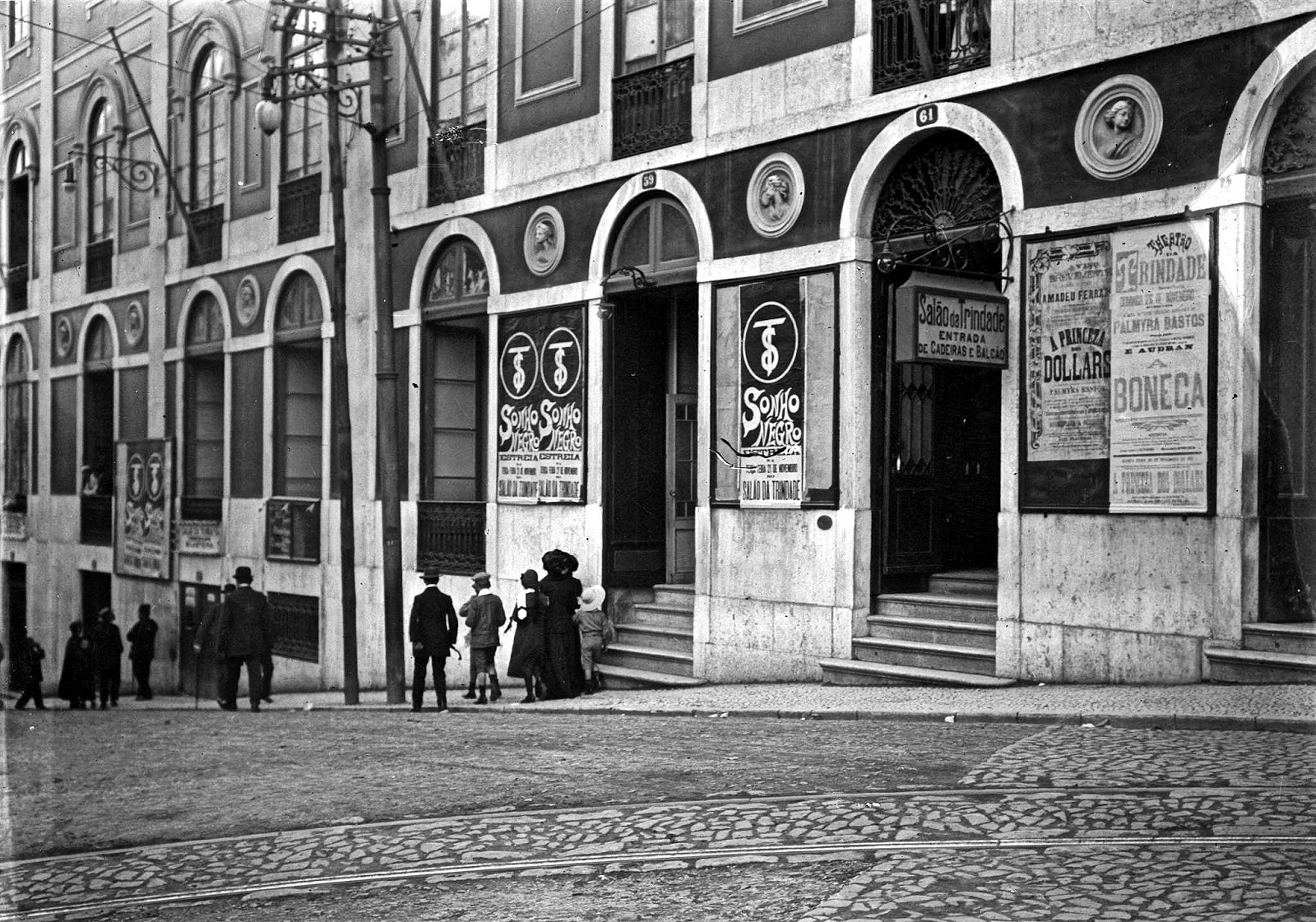 Lisboa de Antigamente: Theatro da Trindade