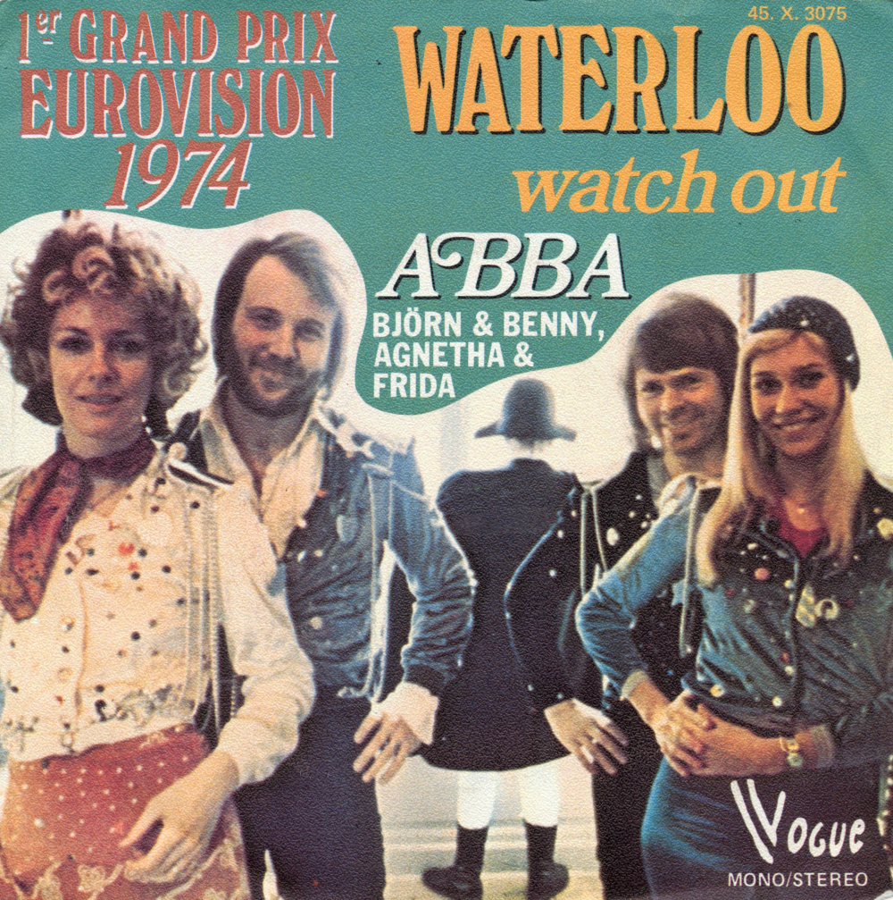 Music on vinyl: Waterloo - Abba