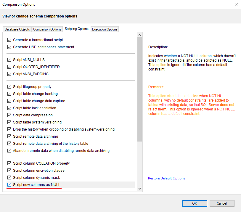 Synchronizing NOT NULL Columns – SQLServerCentral Synchronizing NOT NULL Columns – SQLServerCentral