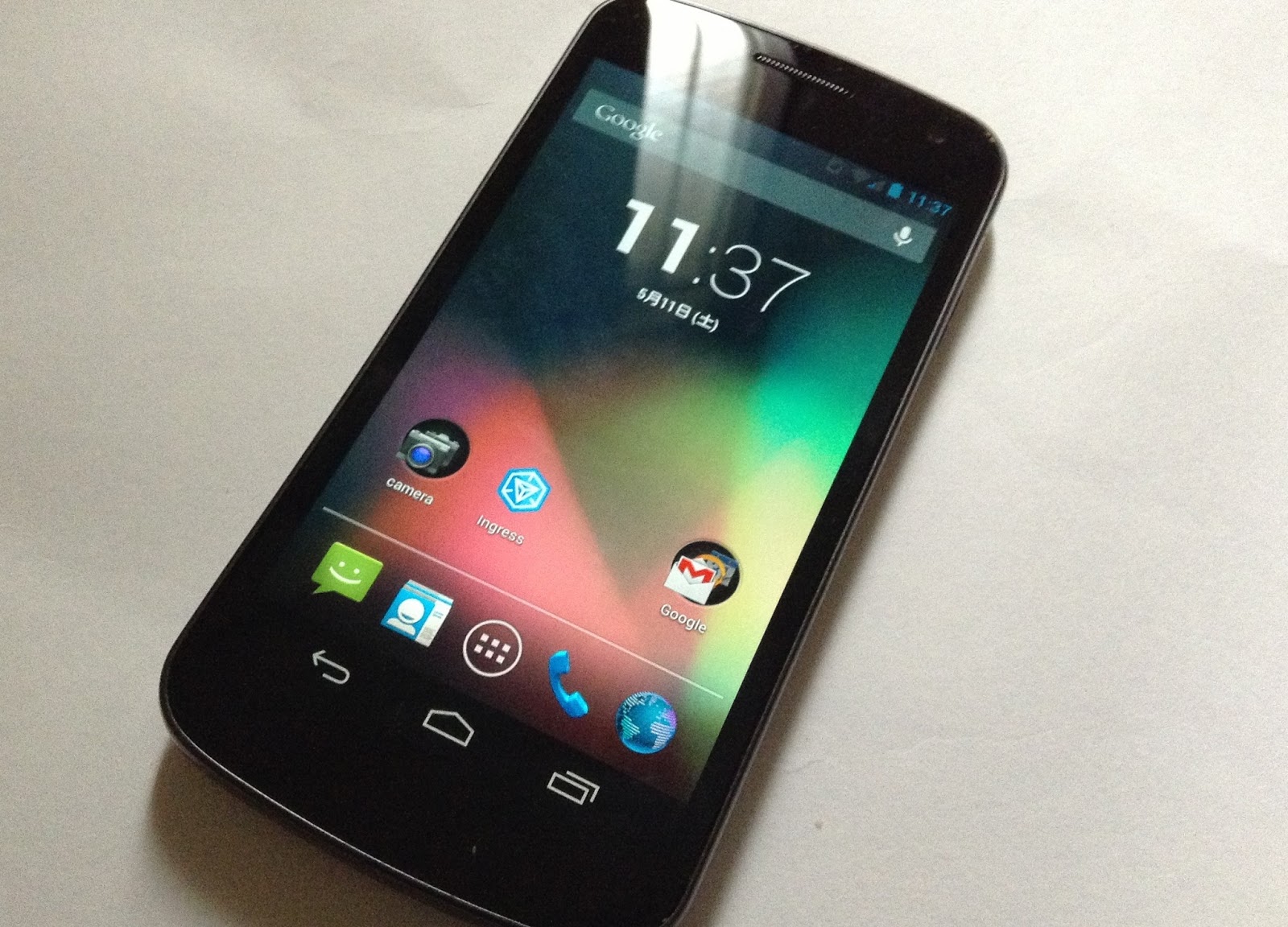 beyond the motor: 「Galaxy Nexus Android 4.2 へ」