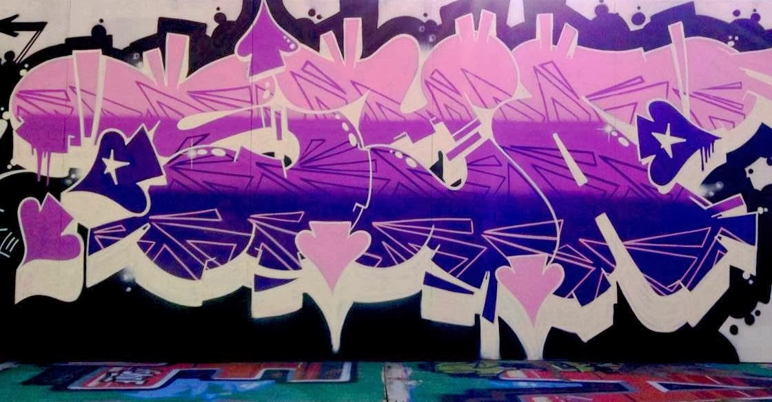 Dubai Graffiti, Sya One: Purple OHM