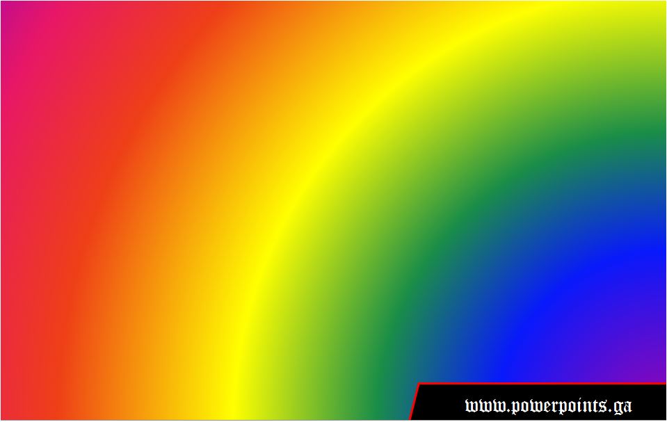 Cara Membuat Latar Belakang Pelangi Pada Slide PowerPoint - PowerPoints