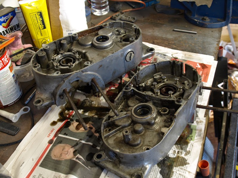 M80 Bultaco Sherpa Restoration: 11 - Engine