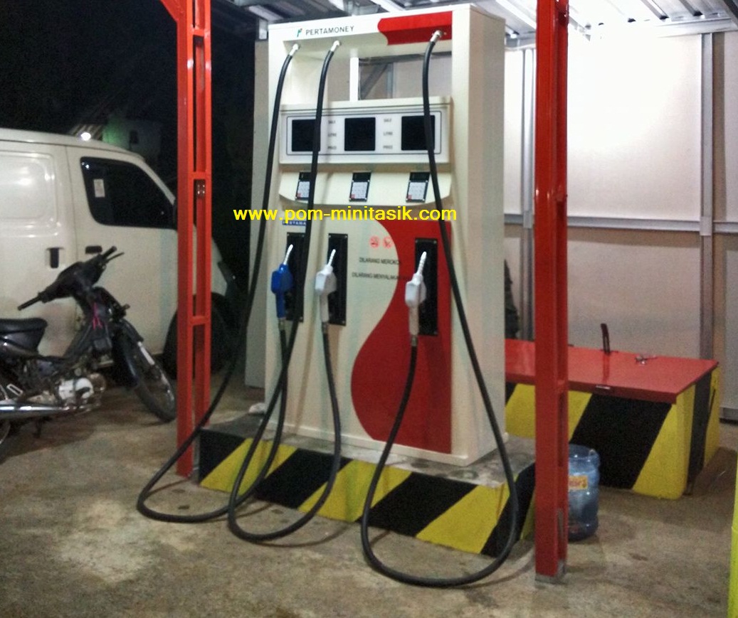 Harga Jual Pom Mini Digital Rakitan Tiga Nozzle dengan Alat Ukur ...